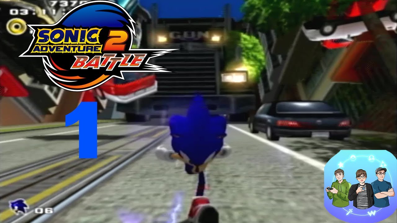 The Great City Escape - 3 Dorks Play: Sonic Adventure 2 Battle - YouTube