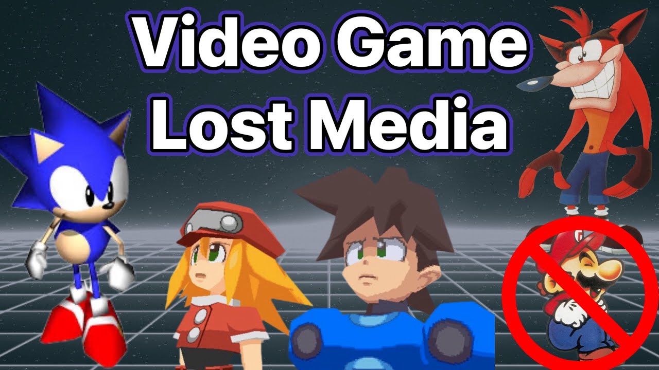 The Lost Media of Iconic Video Game Characters | Mario, Sonic, Crash ...