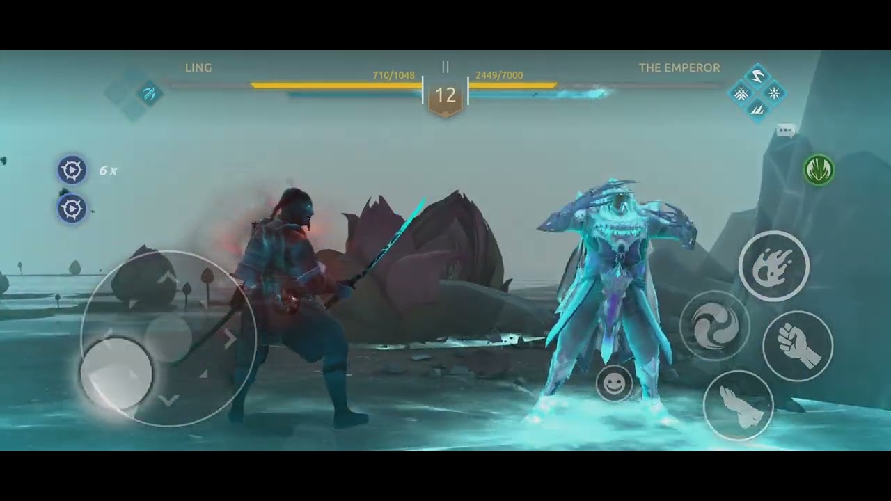 Defeating Emperor with Ling Shadow Fight 4 Arena - YouTube