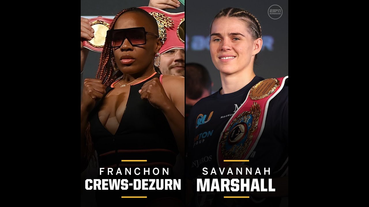 Franchon Crews-Dezurn vs Savannah Marshall For Undisputed - YouTube