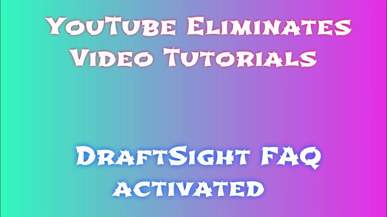 Steps how to Download & free Install DraftSight - YouTube
