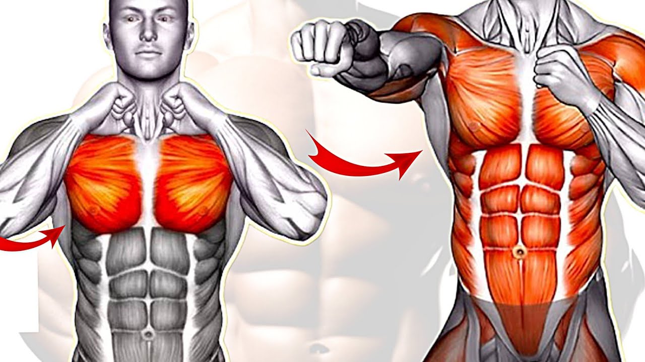 LOSE CHEST FAT & Build Strength Fast - Strong CHEST Exercises - YouTube