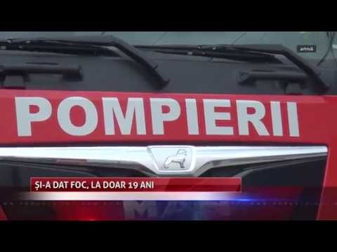 Și-a dat foc, la doar 19 ani
