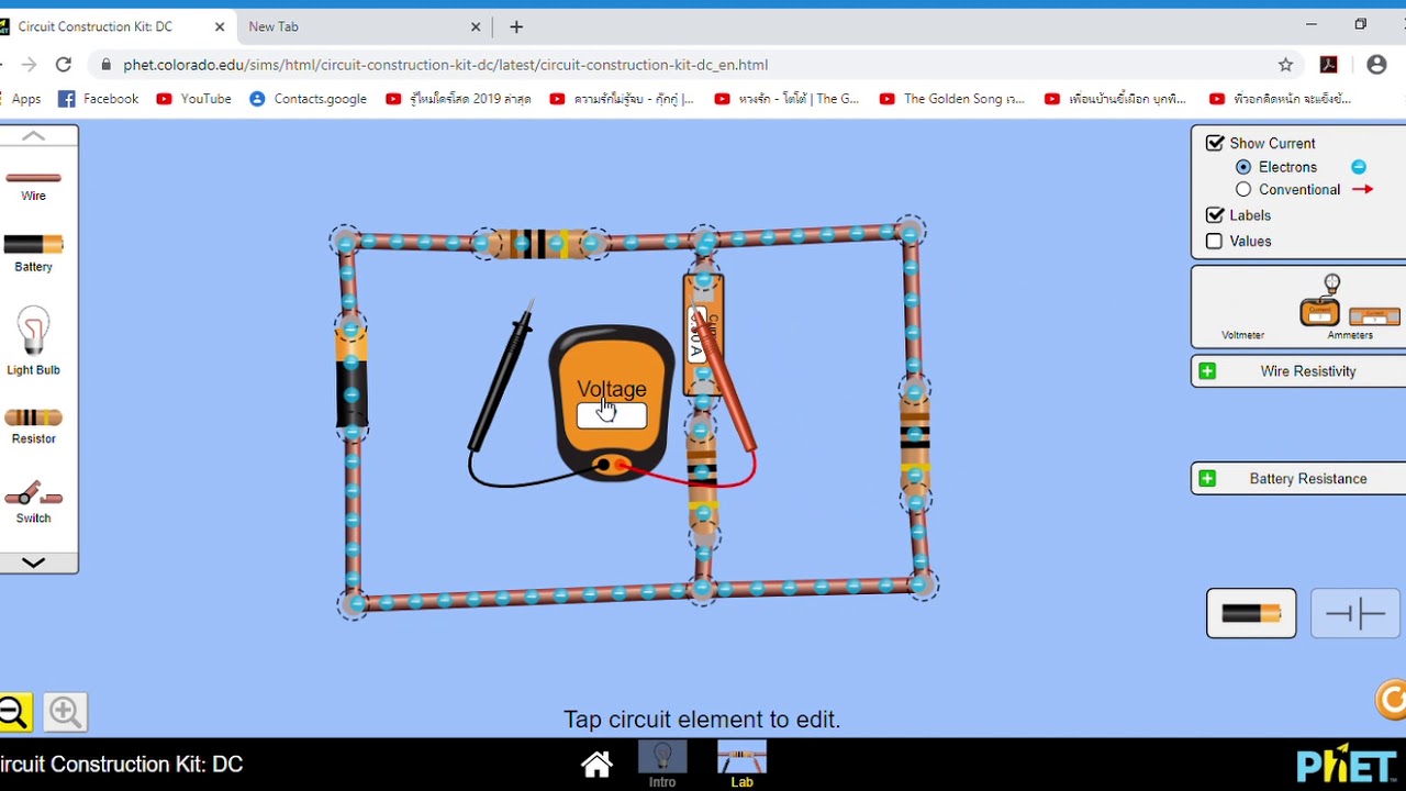 ‪Circuit Construction Kit DC‬ Google Chrome 2563 06 08 14 43 59 - YouTube