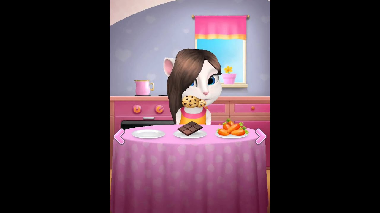 Gameplay do jogo Minha Talking Angela - YouTube