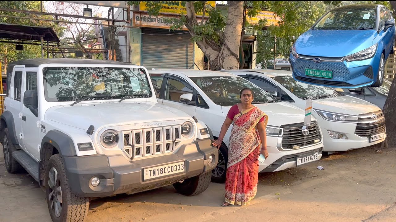 Thar Roxx BYD Latest New Cars / Offer கொடுங்க வெறும் 1 வருடமே ஆன புது ...