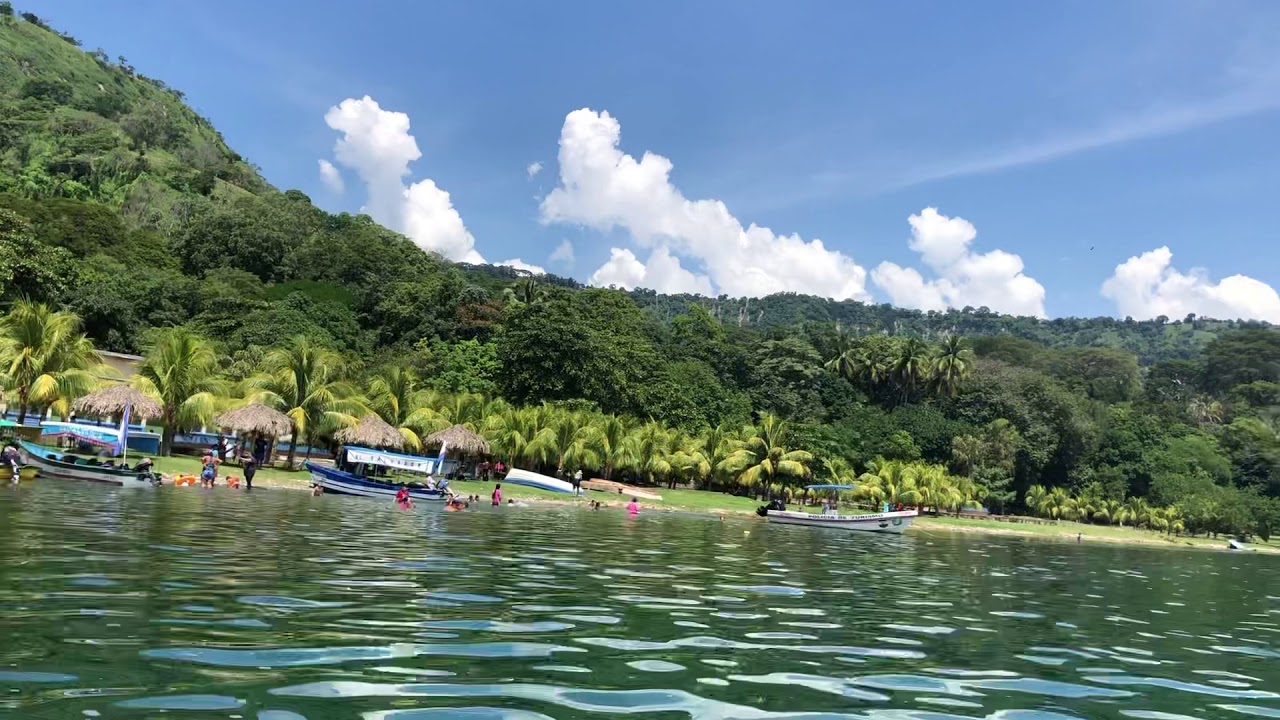 Lago de Ilopango, Apulo. El Salvador octubre 2019😎😎🇸🇻 RECORRIDO - YouTube