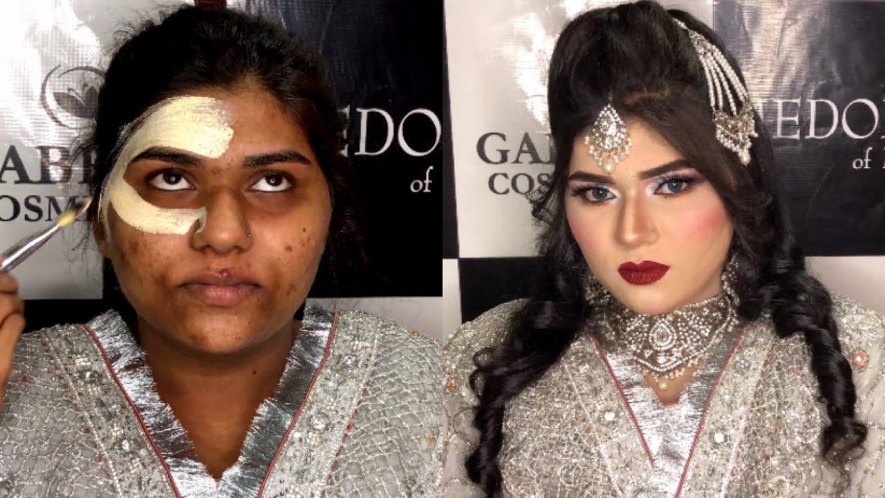 White To Black Makeup Transformation | Saubhaya Makeup