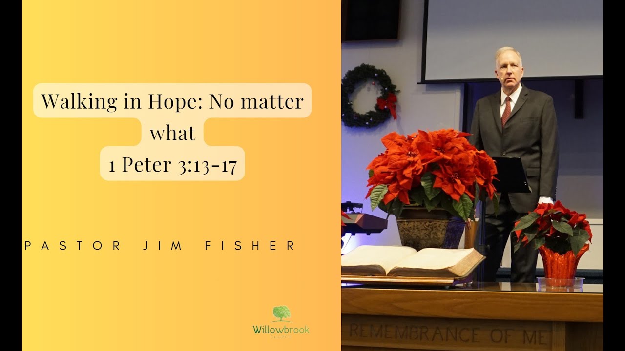 Walking in Hope: No matter what. 1Peter 3:13-17 - YouTube