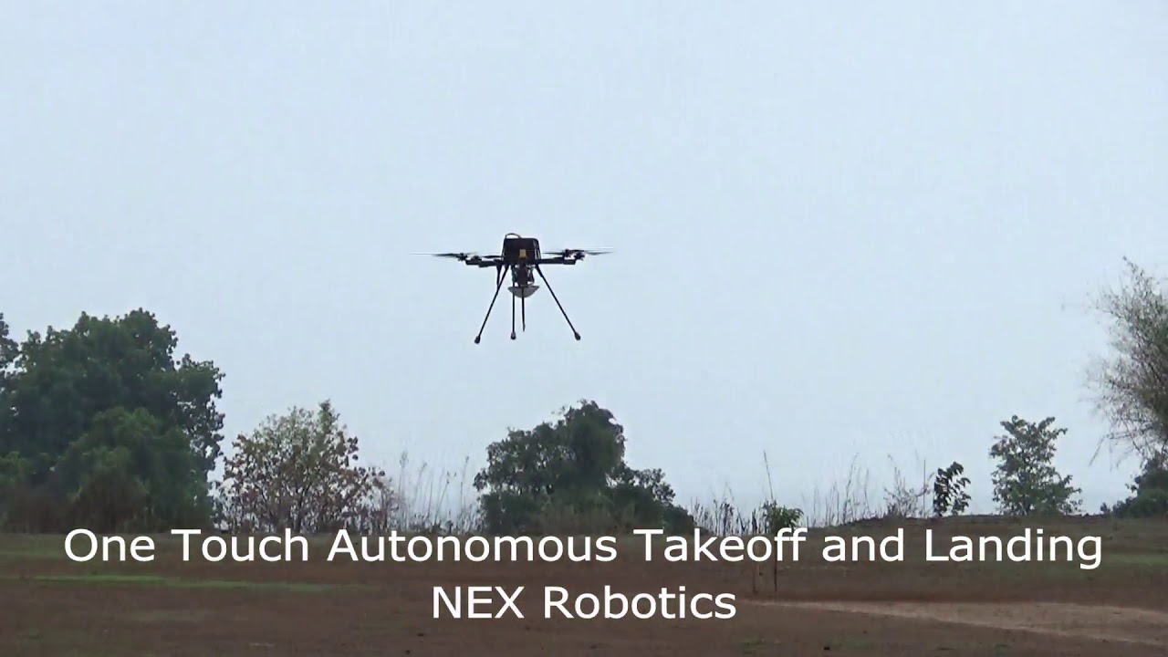 Nex Robotics QX-001 quad copter - 60 min endurance - YouTube