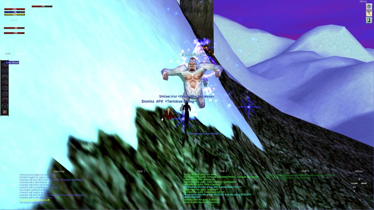 Everquest P99 - DreadLands Yeti - Wizard - YouTube