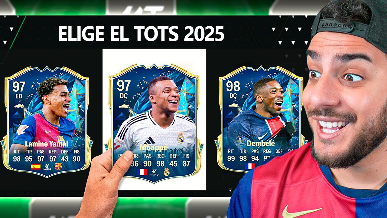 FUT DRAFT de los TOTS 2025 en EA FC - YouTube
