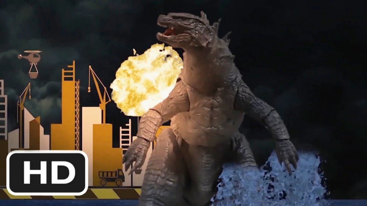 Godzilla attacks Pensacola, Florida in Stop Motion HD | Godzilla vs. Kong [REUPLOAD] - YouTube