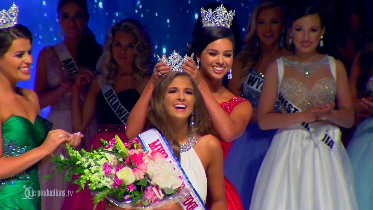 Miss High School America - High School Crowning - YouTube