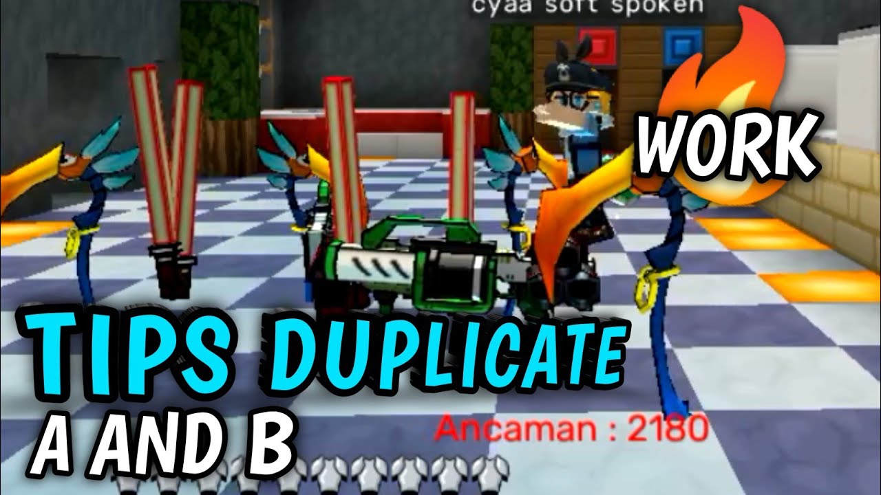 TIPS DUPLICATE WORK A AND B TWO LAYER IN JAILBREAK( DUPLICATE WORK ...