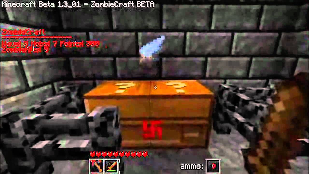 Zombiecraft (Minecraft Nazi Zombies) 1 - YouTube