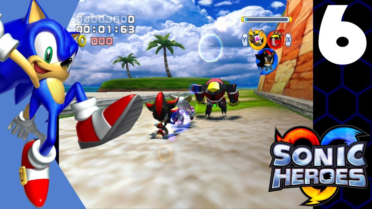 Sonic Heroes Couch Duo! Part 6 1 Story Down! - YouTube