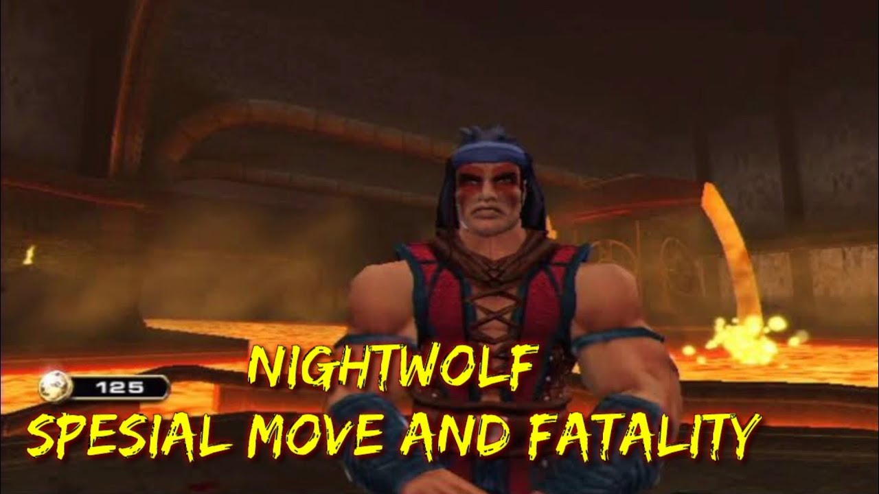 NIGHTWOLF MORTAL KOMBAT UNCHAINED - YouTube