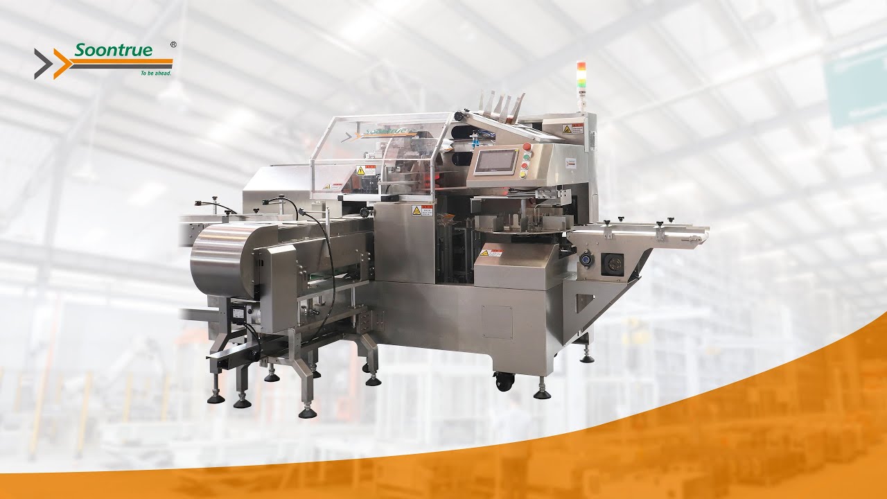 Soontrue Rotary Horizontal Premade Pouch Packing Machine - YouTube