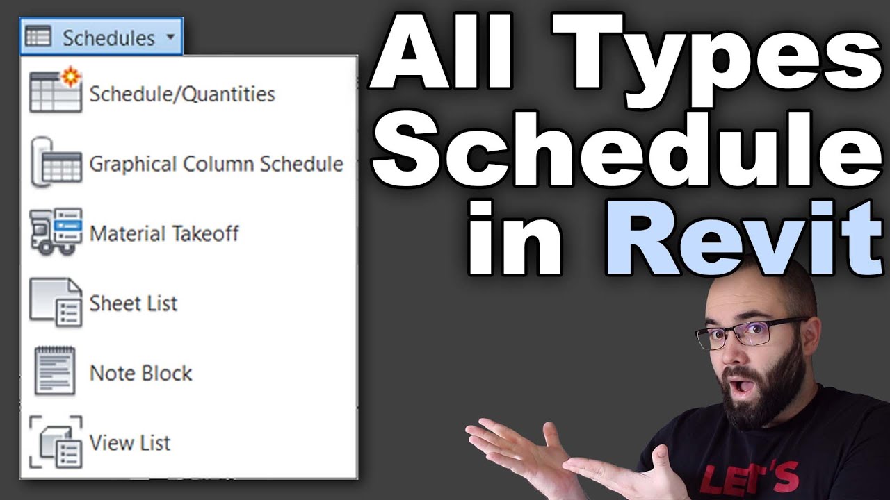 Schedule Types In Revit Tutorial YouTube schedule-types-in-revit-tutorial-youtube