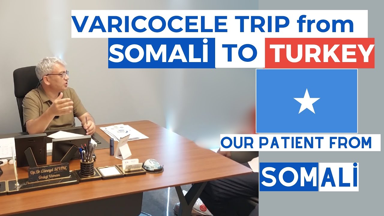 Our Varicocele Patient came from Somali and live in United States ...