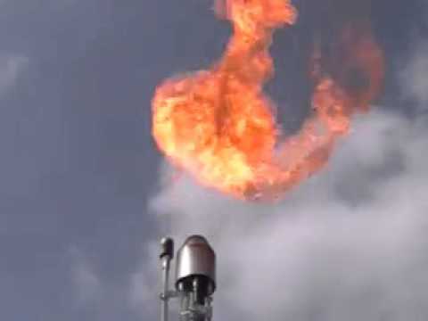 Hero Flare - Gas Assist Smokeless Flare Technology - YouTube