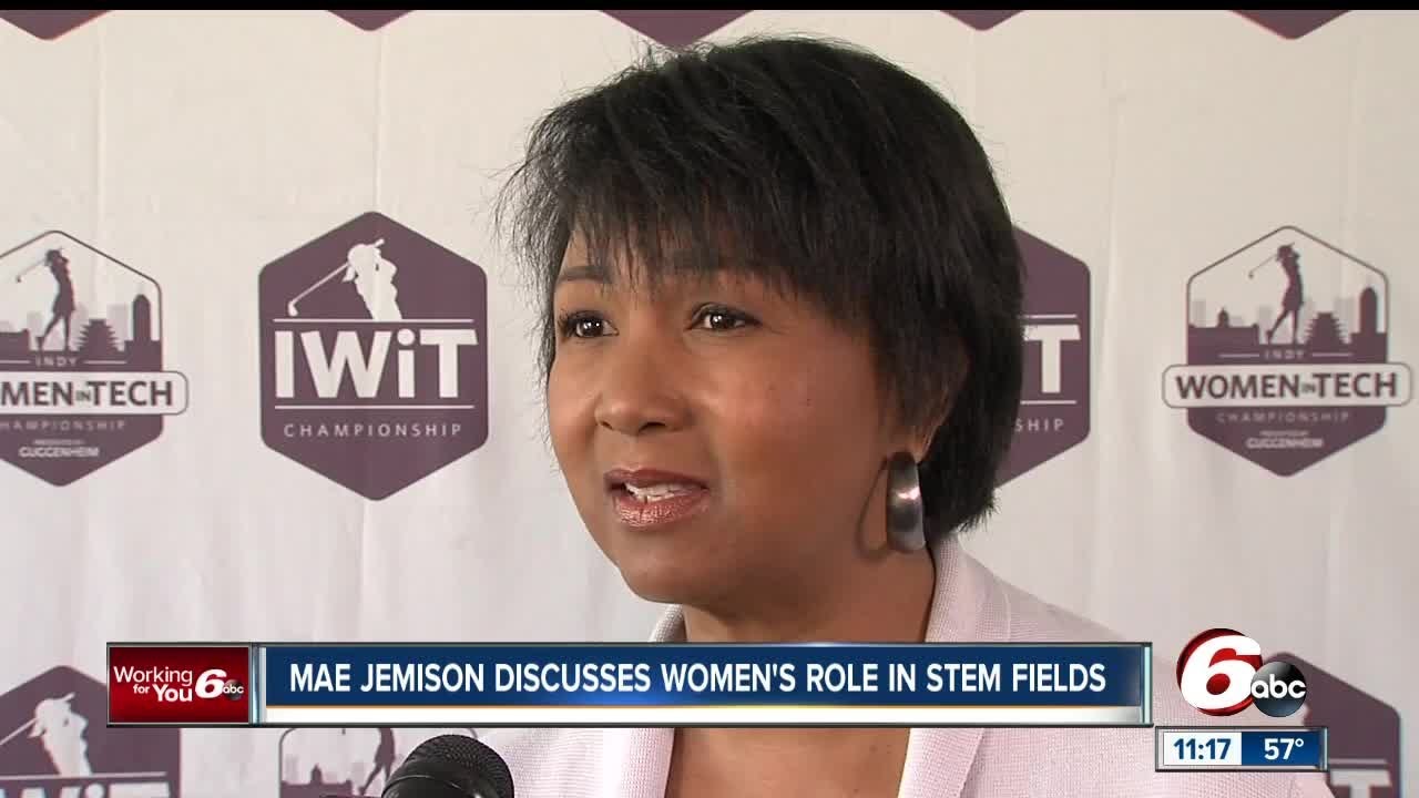 Mae Jemison discusses women's role in STEM fields - YouTube
