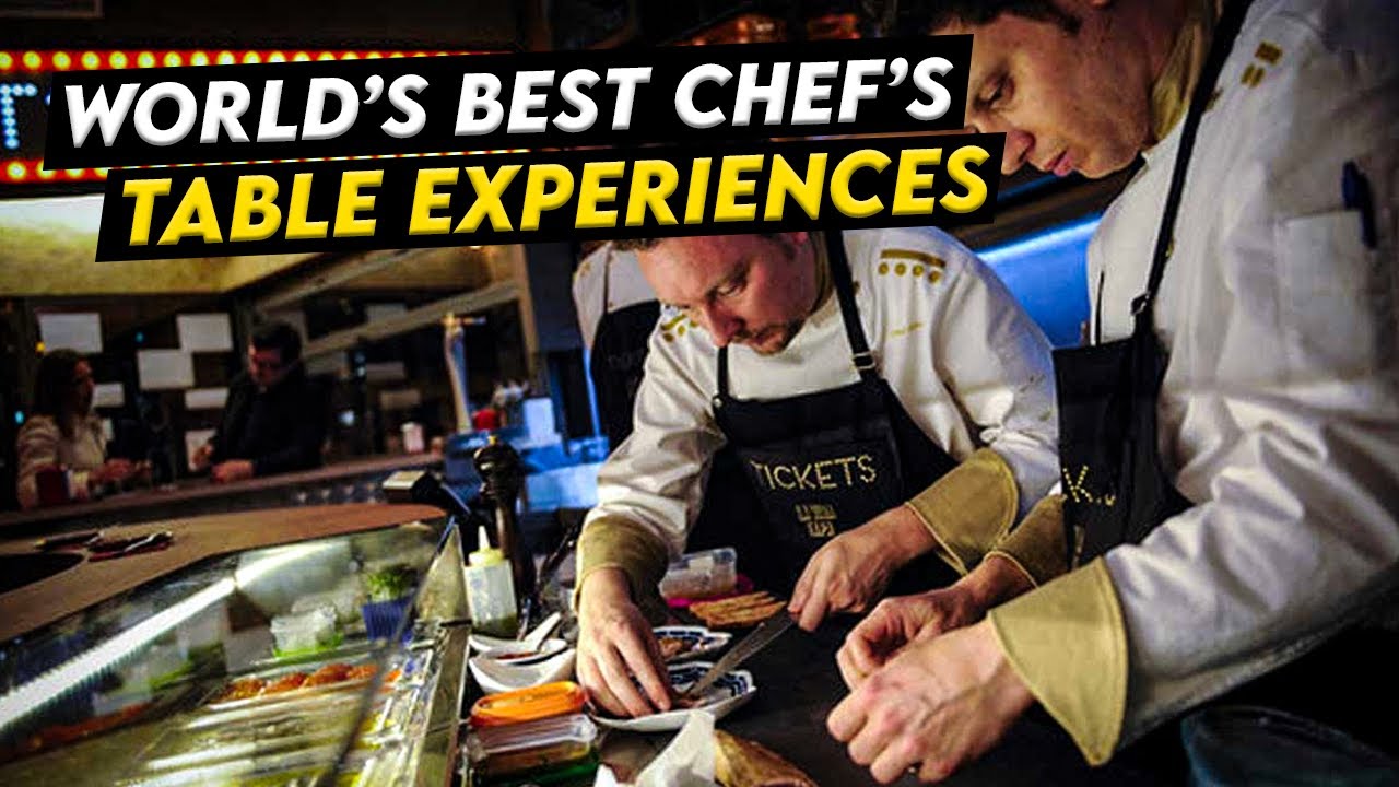 Gourmet Gastronomy: Worlds Best Chefs Table Experiences - YouTube
