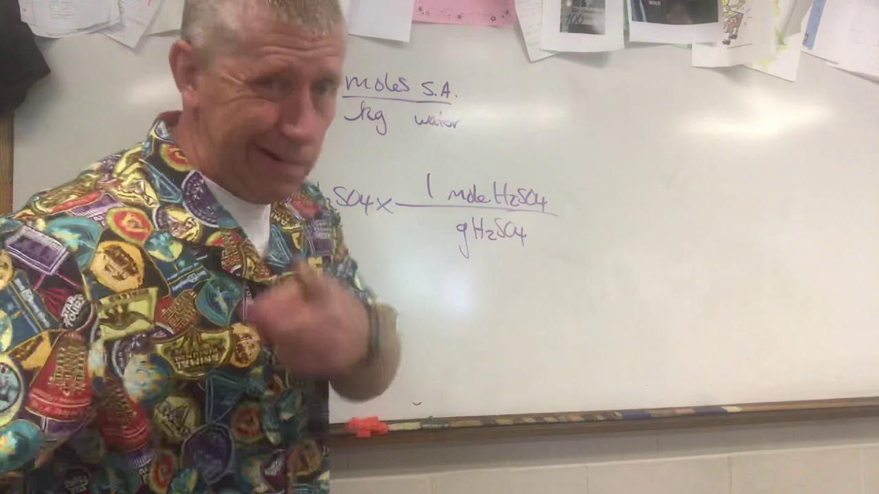 Concentration Calculations and Example Problem One - YouTube