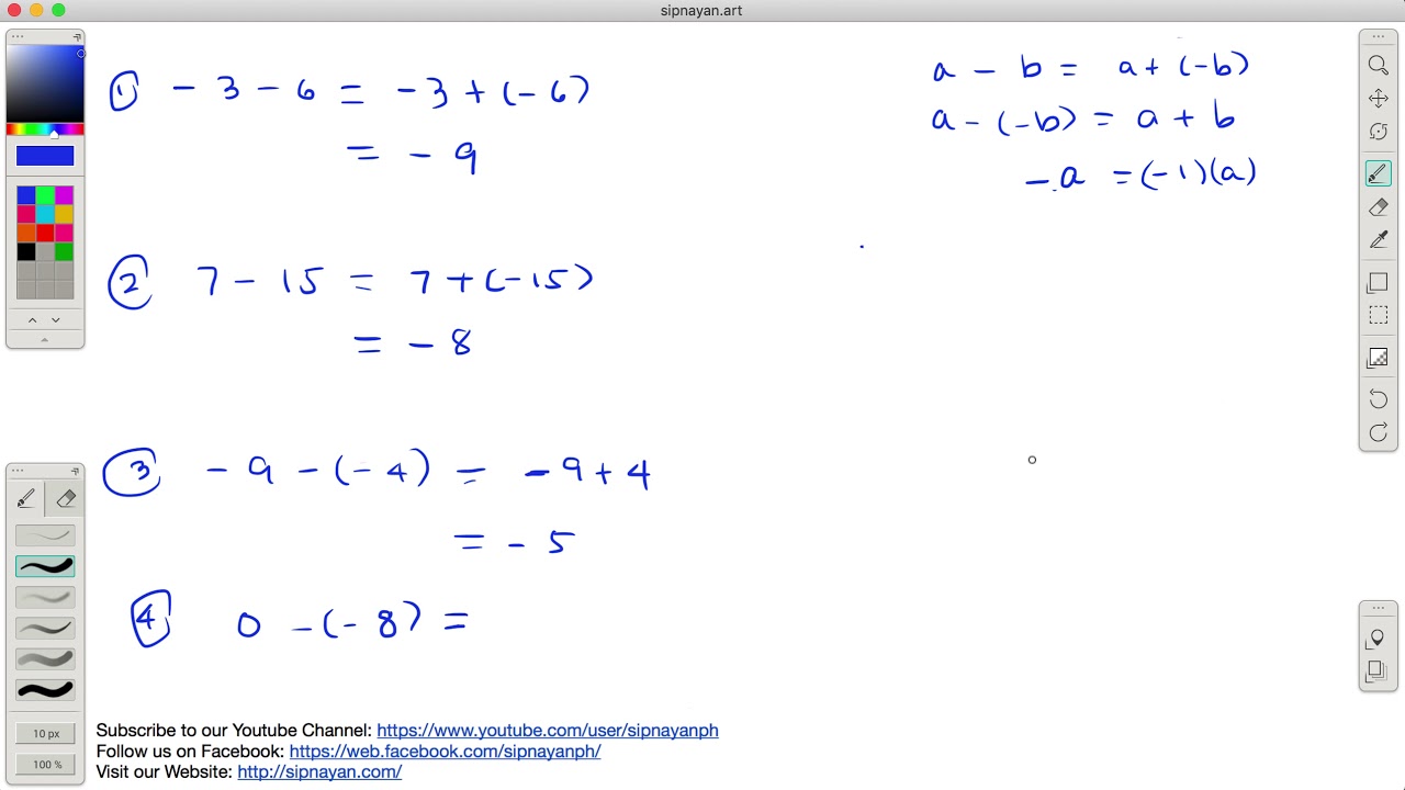 MN01 How to Avoid the Confusion Between the Minus Symbol and the ...