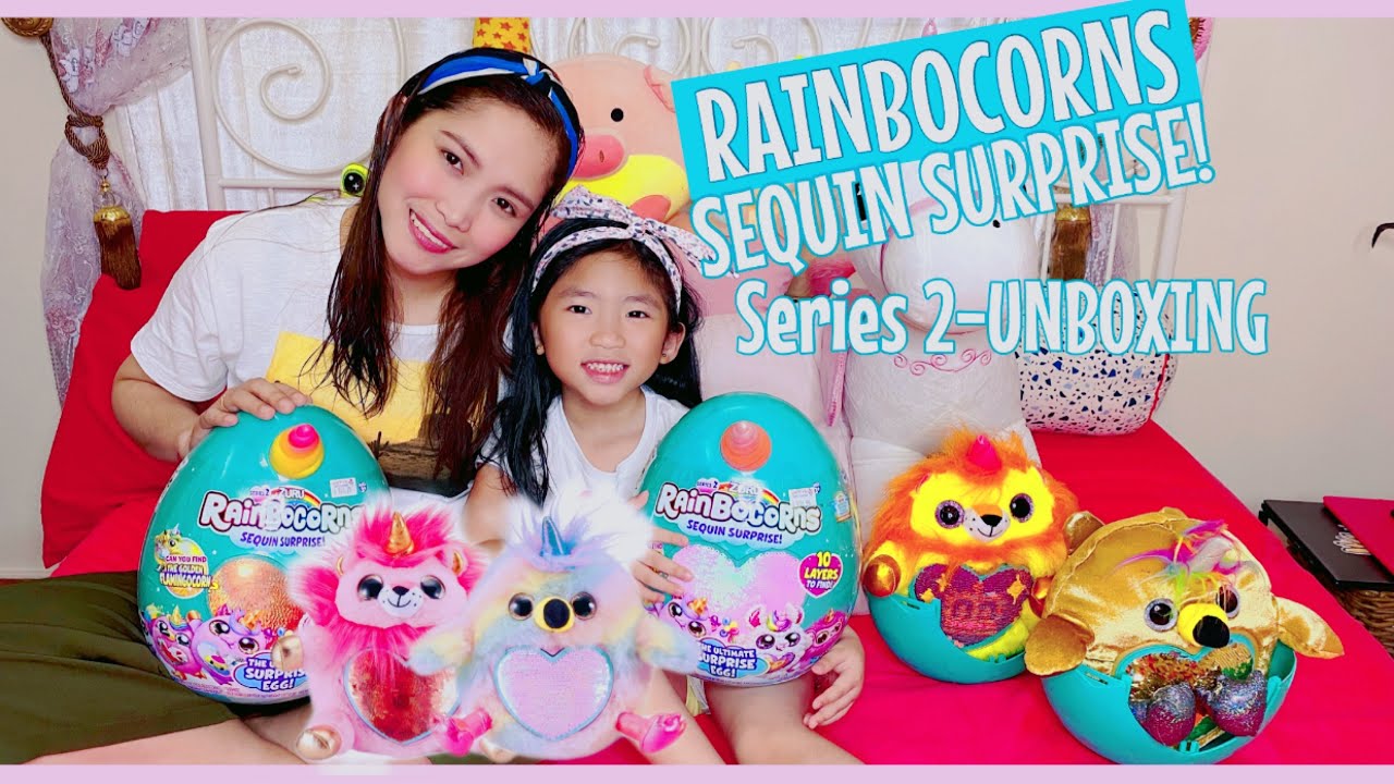 Unboxing Rainbocorns|Sequin Surprise Series 2 - YouTube