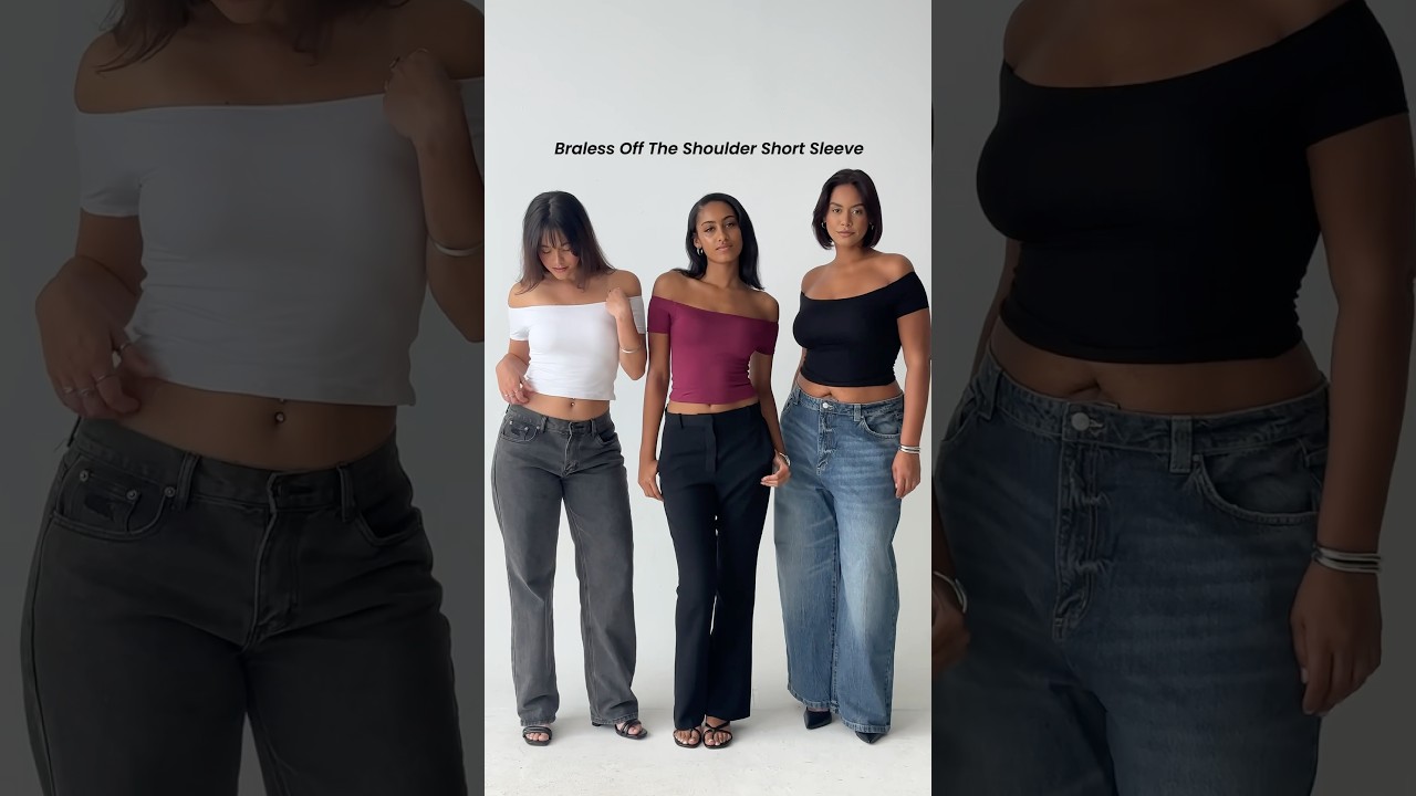 No bra lines, no bra straps-very demure. Meet our Braless Off The ...