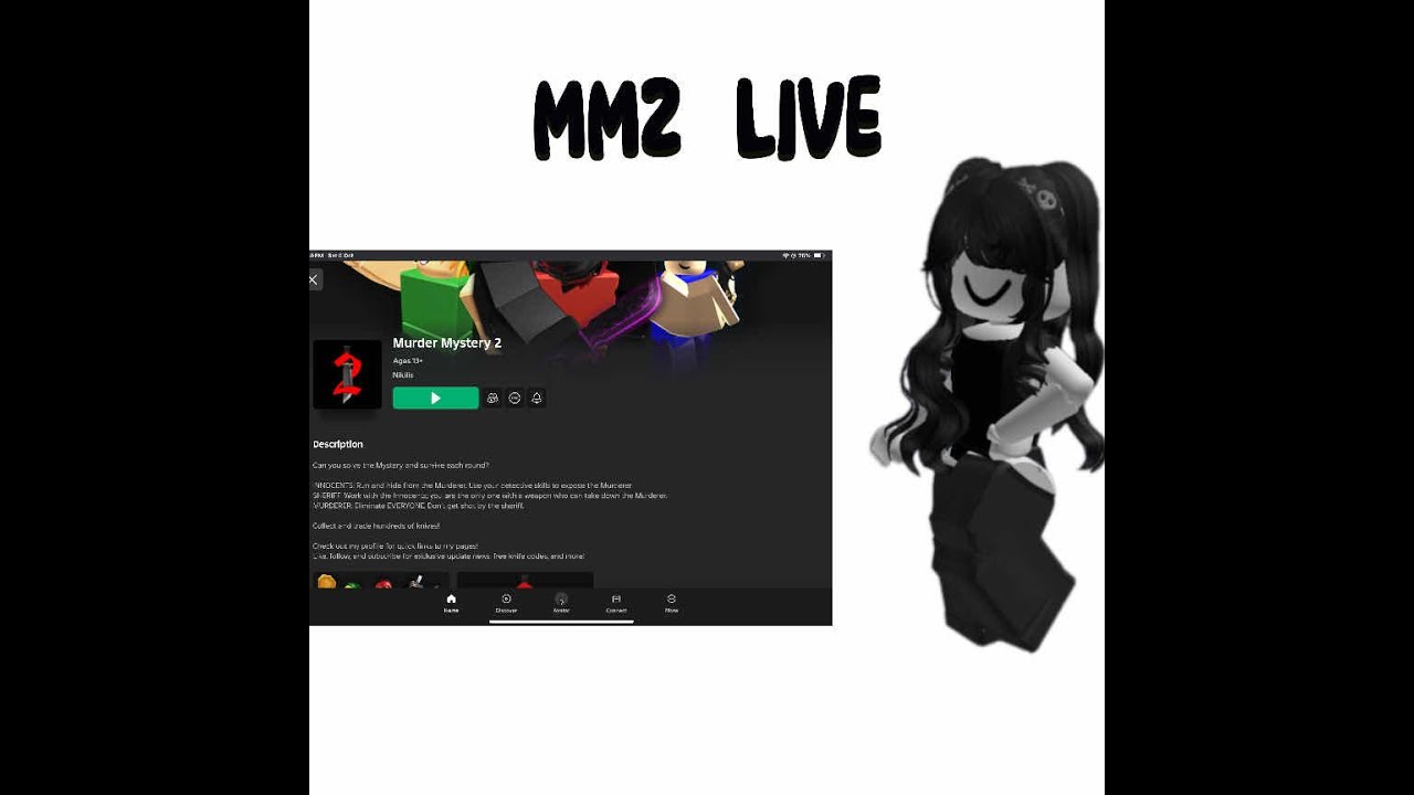 MM2 live - YouTube