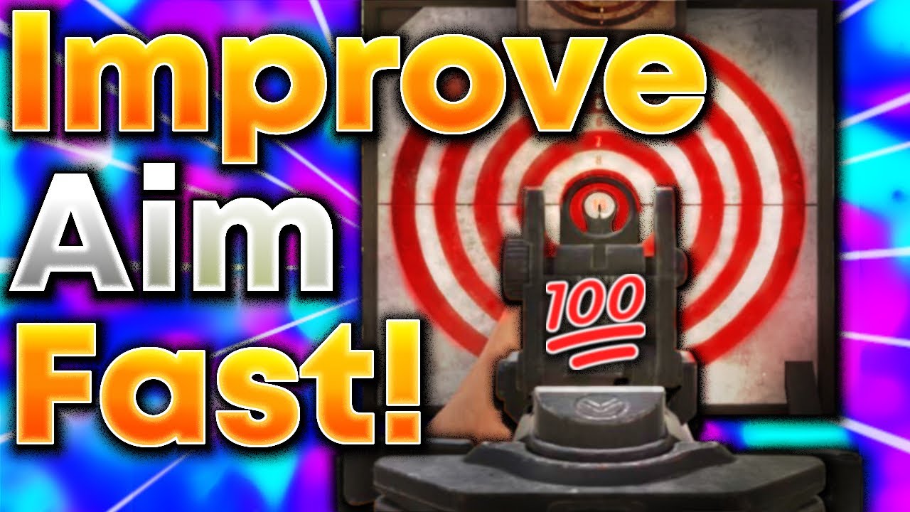 5 TIPS to IMPROVE AIM FAST! Best Settings/Sensitivity Get Better Aim ...