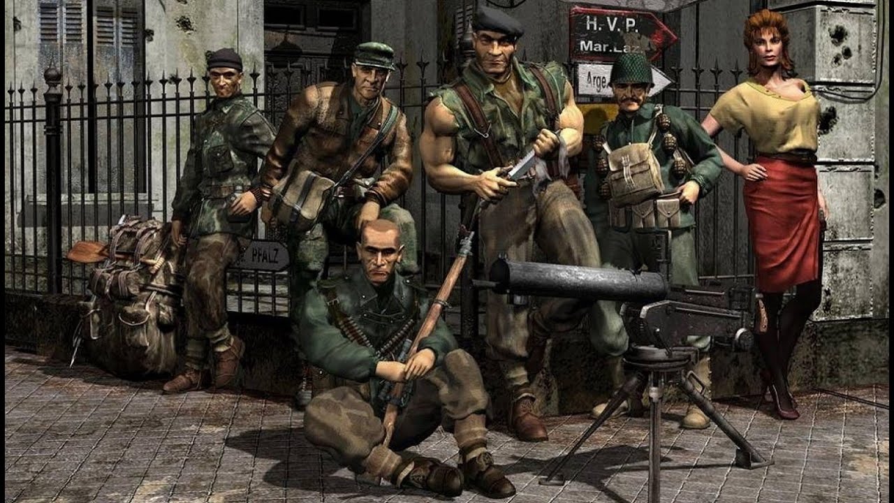 Commandos 2 Training Level 1 Remastered Version - Walktrhough - YouTube