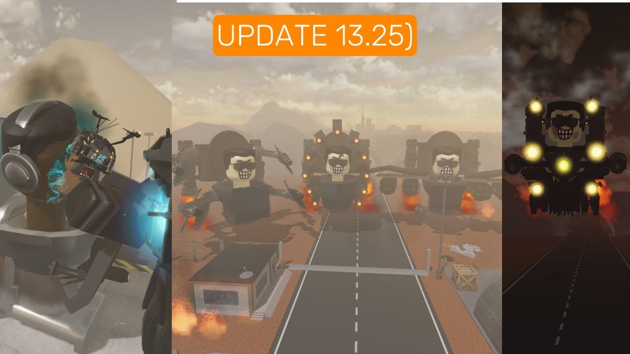 Hoy probaremos la Actualizacion de los GM_MANS en Skibid Toilet Morphs ...