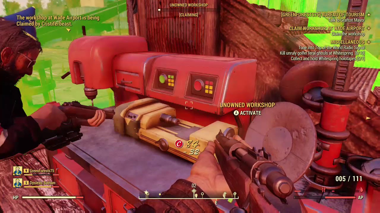 Fallout 76 Beta- The Battle for Wade Airport - YouTube