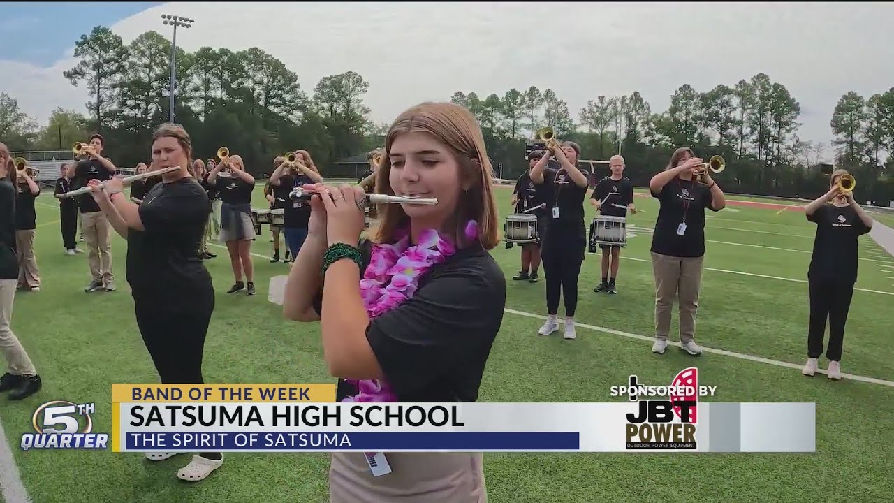 Band of the Week: Satsuma High School - YouTube