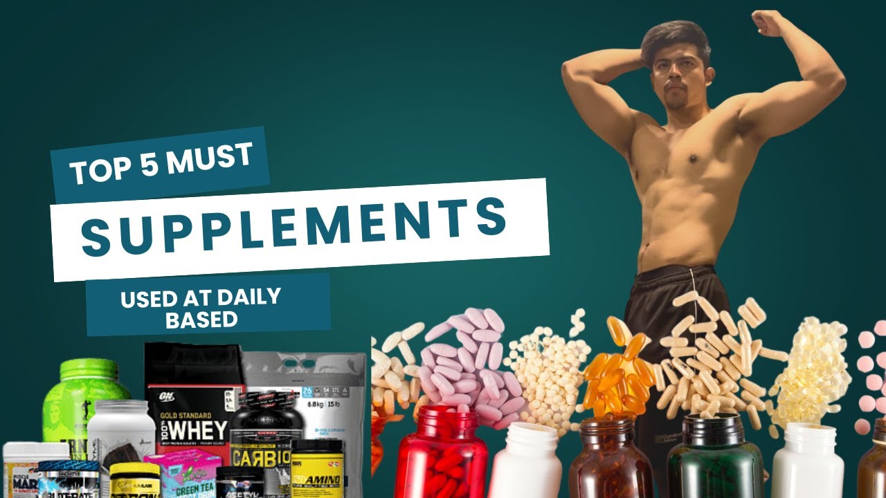 Top 5 supplements that must i recommended in your diet👆 - YouTube