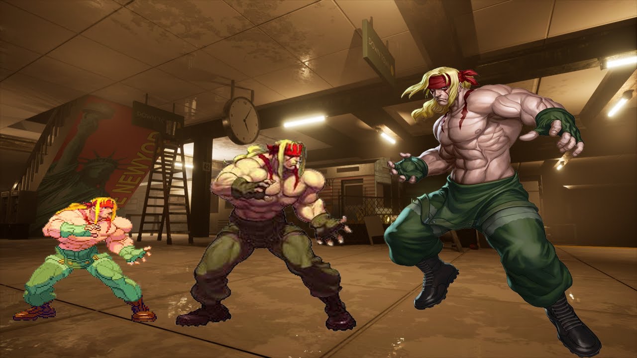 Street Fighter Evolution Remix of Alex Evolution - YouTube