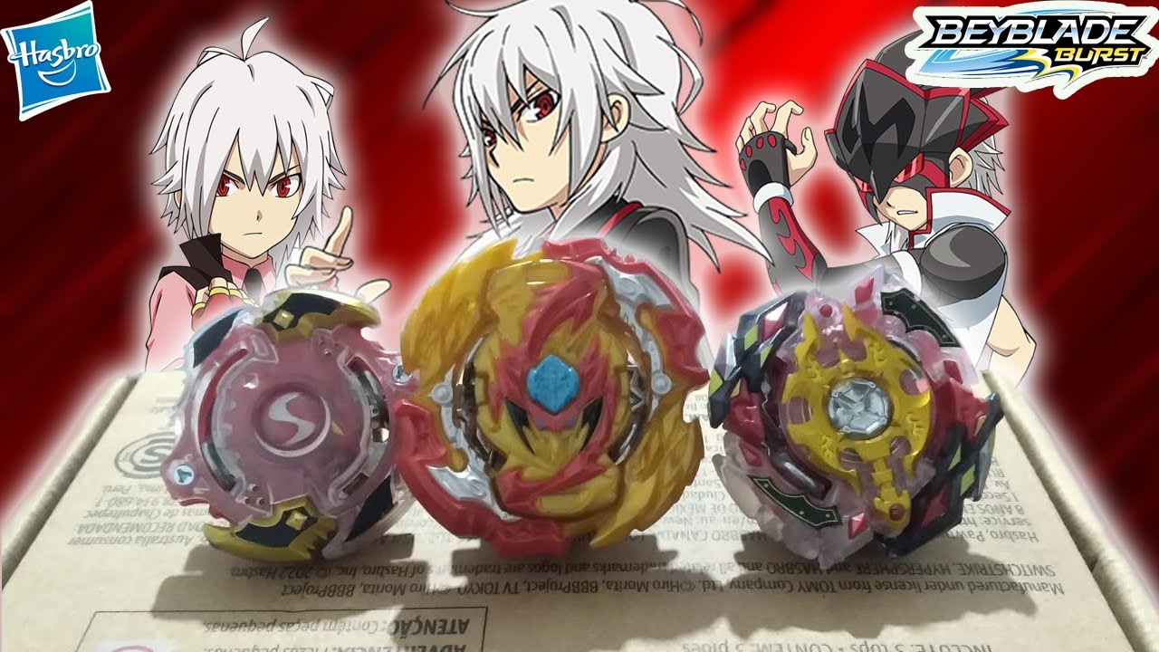Análise e Unboxing | Evolution Trio Spryzen 3 - Pack | Beyblade Burst ...