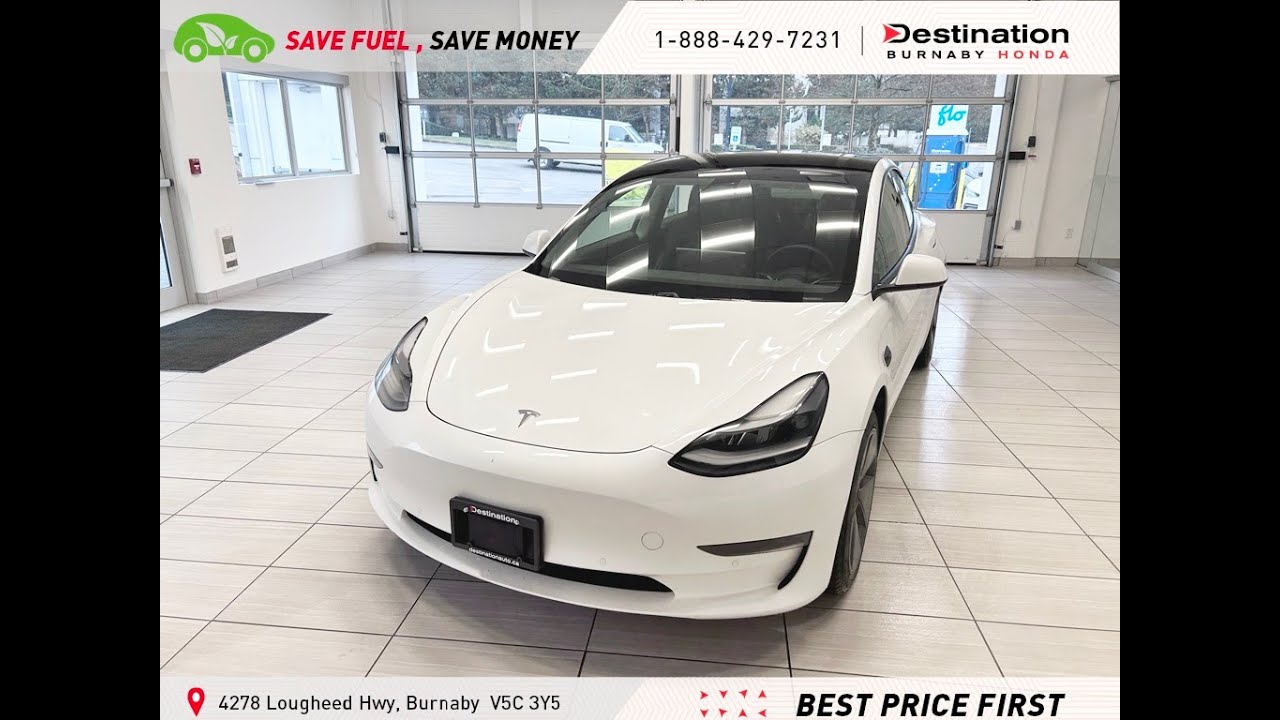 2021 Tesla Model 3 LR - B12959EV - YouTube