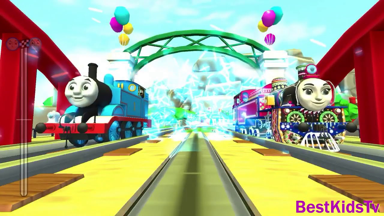 Thomas and Streamlined Thomas Race | THOMAS VS ASHIMA TRENULETUL THOMAS ...