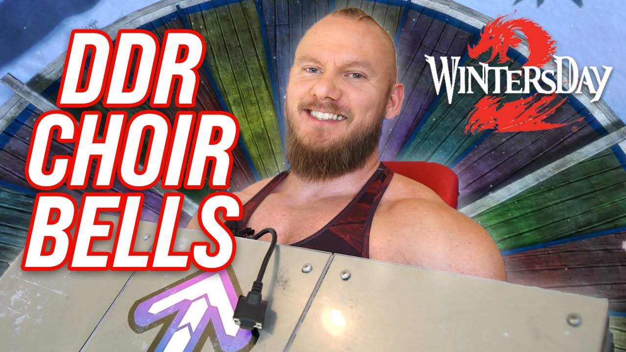 Wintersday Rhythm Game with a DDR Pad! [ Guild Wars 2 Bell Choir ...