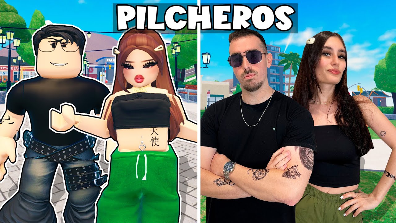 NOS VESTIMOS COMO PILCHEROS EN ROBLOX VS LA VIDA REAL - YouTube