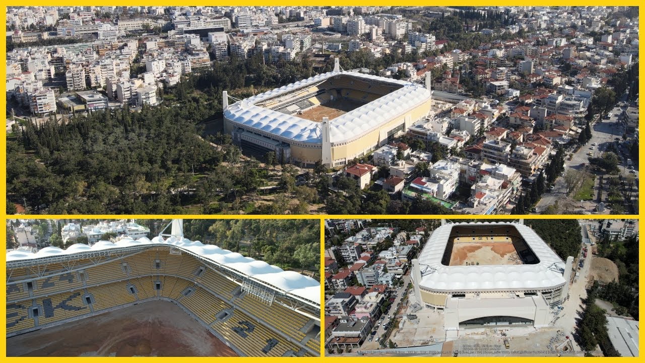 ΣΤΟ ΚΑΛΥΤΕΡΟ DRONE ΒΙΝΤΕΟ 4Κ ΠΟΥ ΕΧΕΤΕ ΔΕΙ ΠΟΤΕ ΣΤΟ ΓΗΠΕΔΟ ΑΕΚ ΑΓΙΑ ...