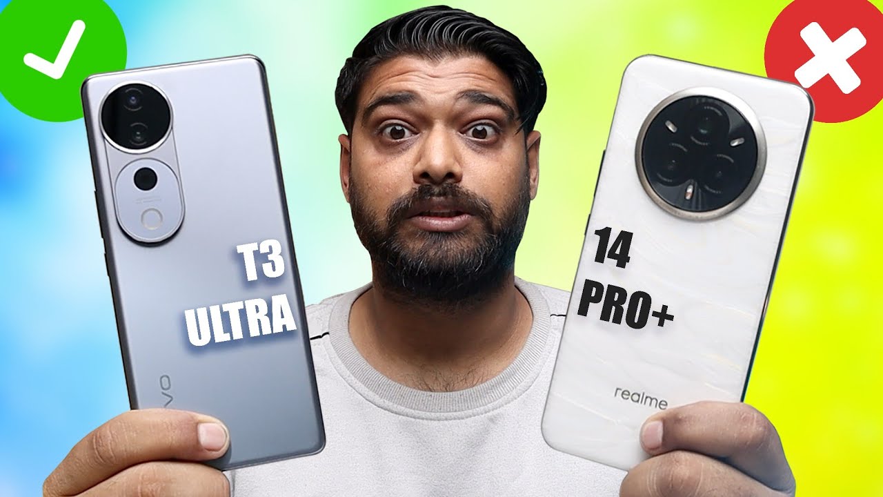 Realme 14 Pro Plus vs Vivo T3 Ultra : Real Best Phone Under 30000 ...
