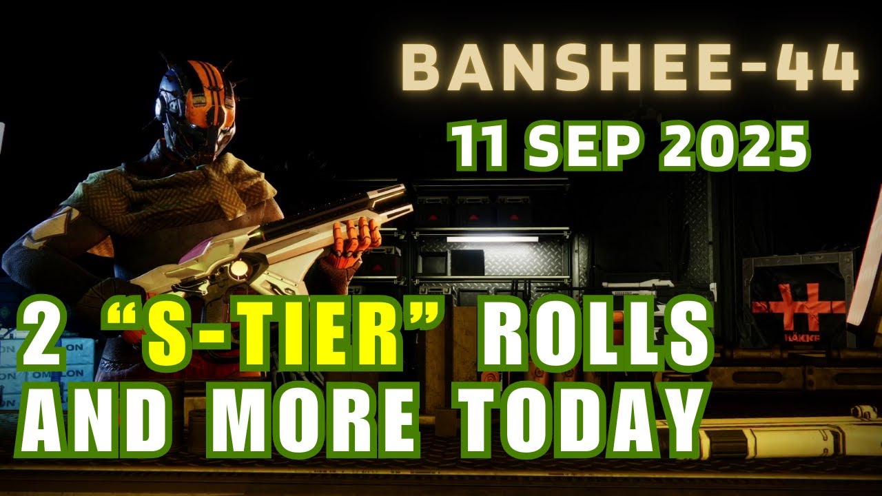 2 "S-TIER" rolls and more - BANSHEE-44 Destiny 2 Gunsmith Official ...