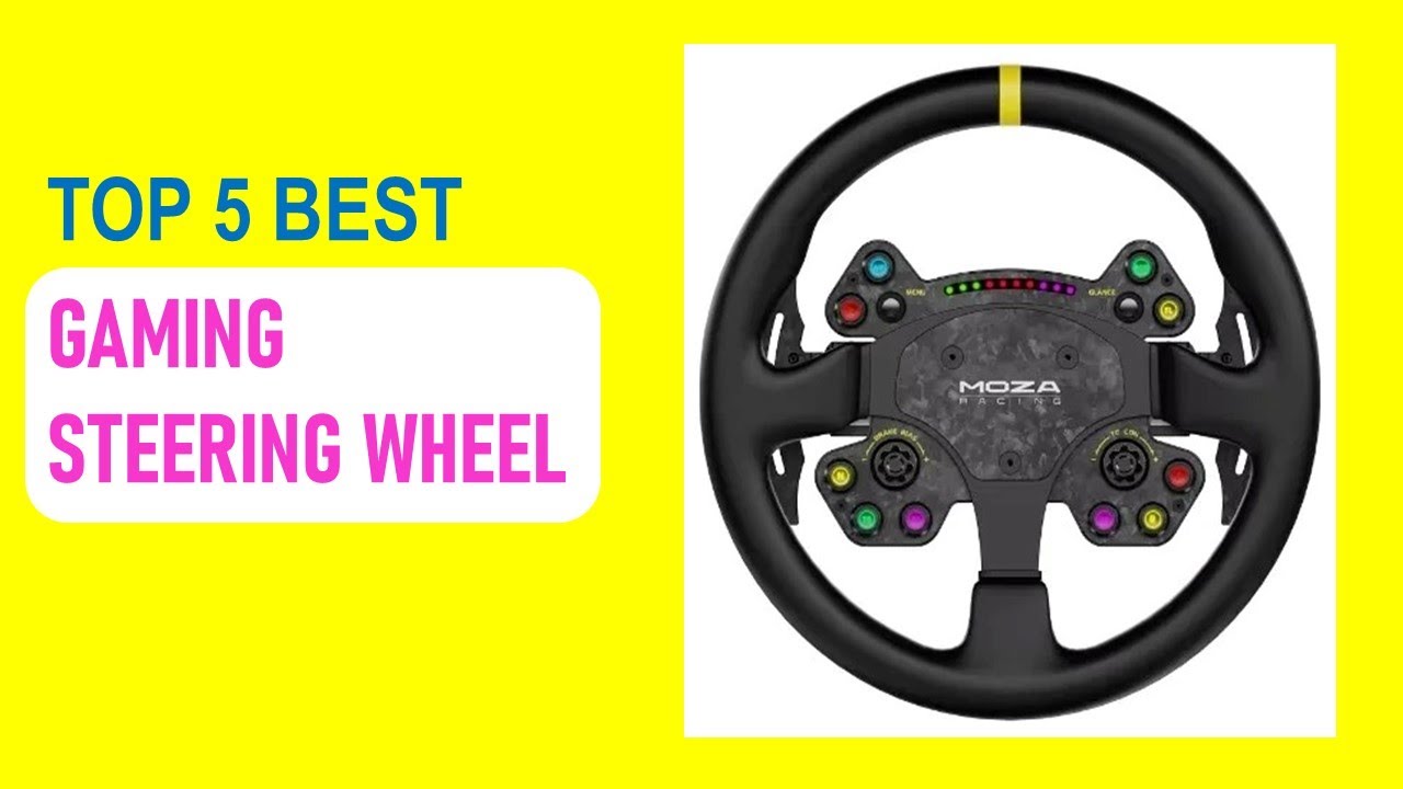 Best Budget Gaming Steering Wheel 2025 | Top 5 Gaming Steering Wheel on ...