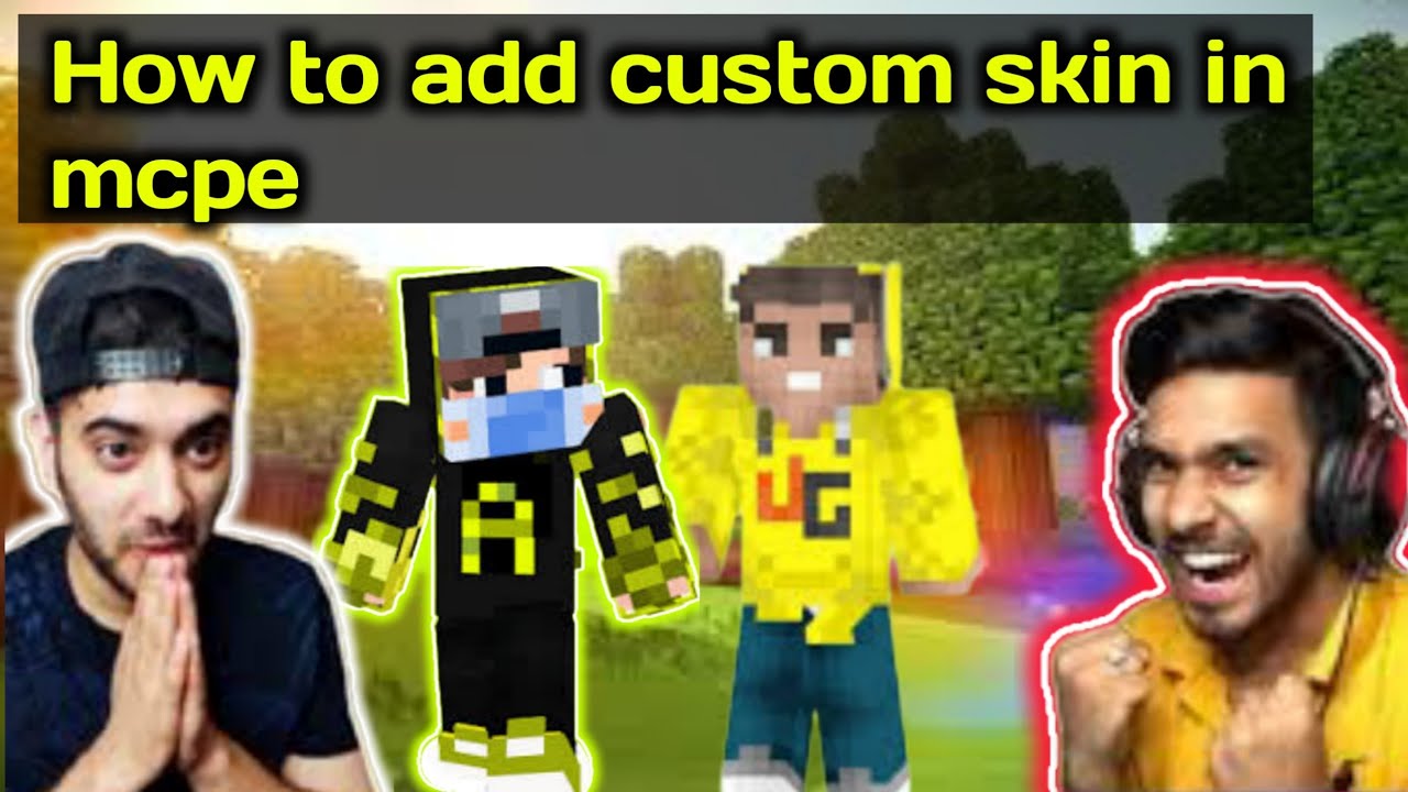 how to add skin in minecraft pe 1.17 || how to upload skin in minecraft ...